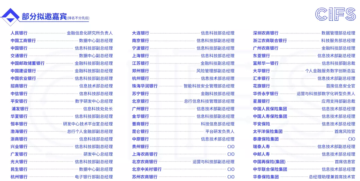 CIFS 2026第八届中国金融数智峰会